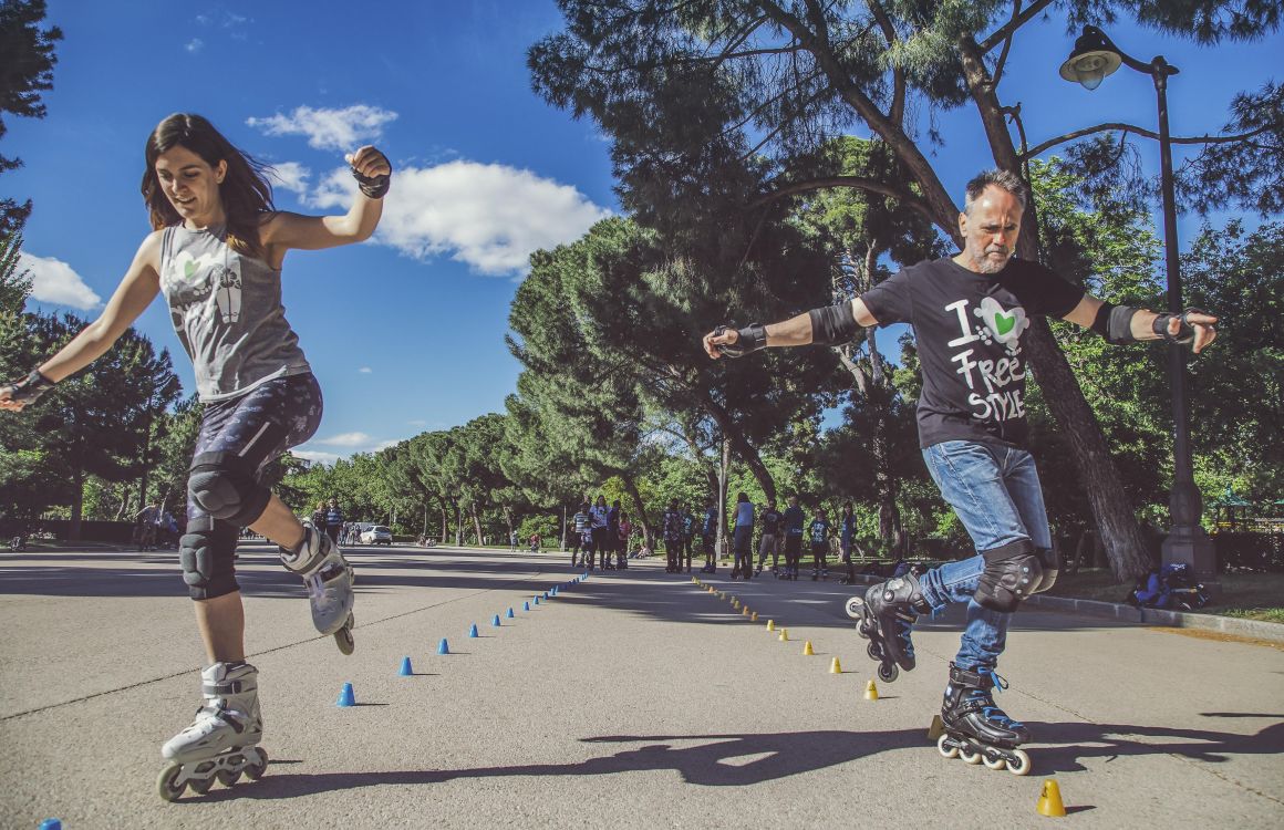 Clases de Patinaje en Retiro, Madrid Río y Aravaca. Aprende a patinar